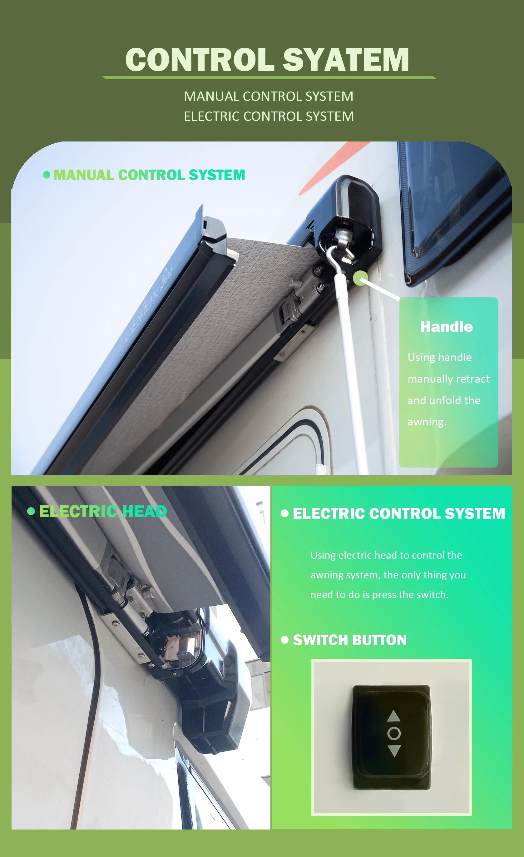 Soleflex S27 Electric Type Side Mounted Rv Awning| Alibaba.com