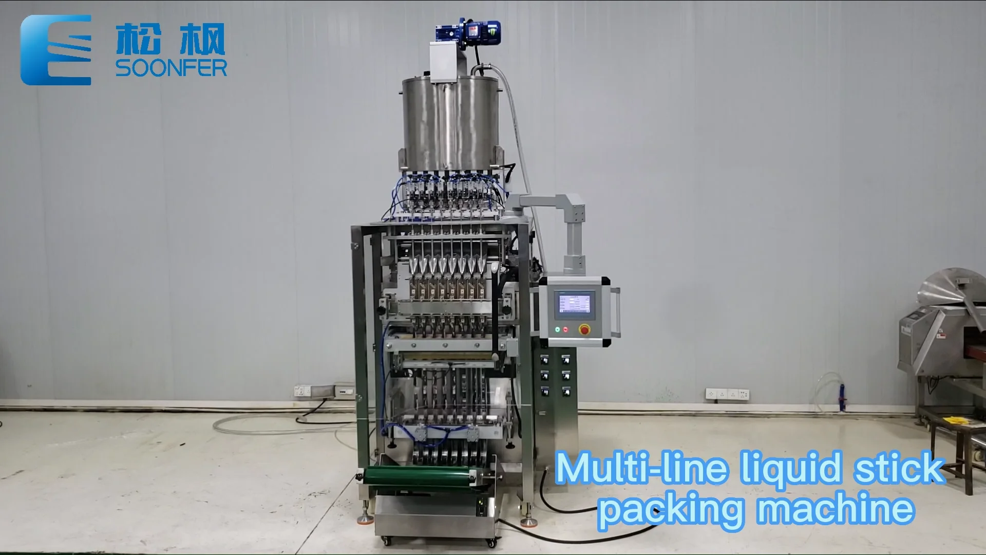 Multi Lane Automatic Liquid Ice Lolly Pop Stick Sachet Packing Machine ...