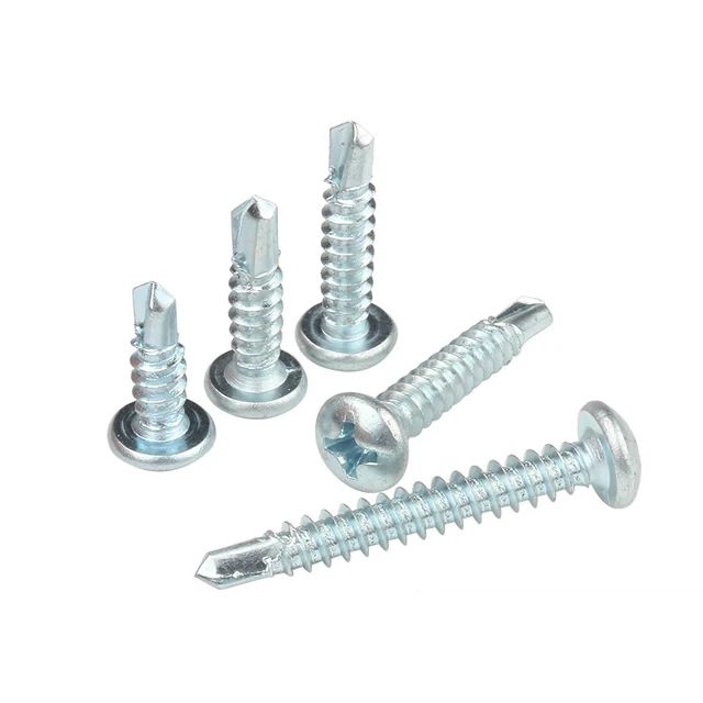 Cross Round Head Drilling Tail Self-tapping Screw Stainless Steel ...