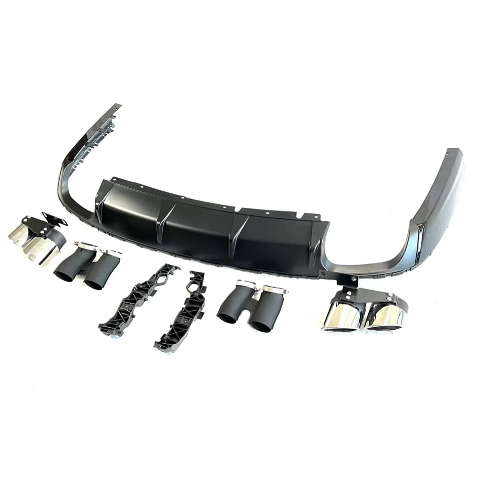 Audi A8D5 S8 Rear Diffuser - High Quality Material 2018-2022