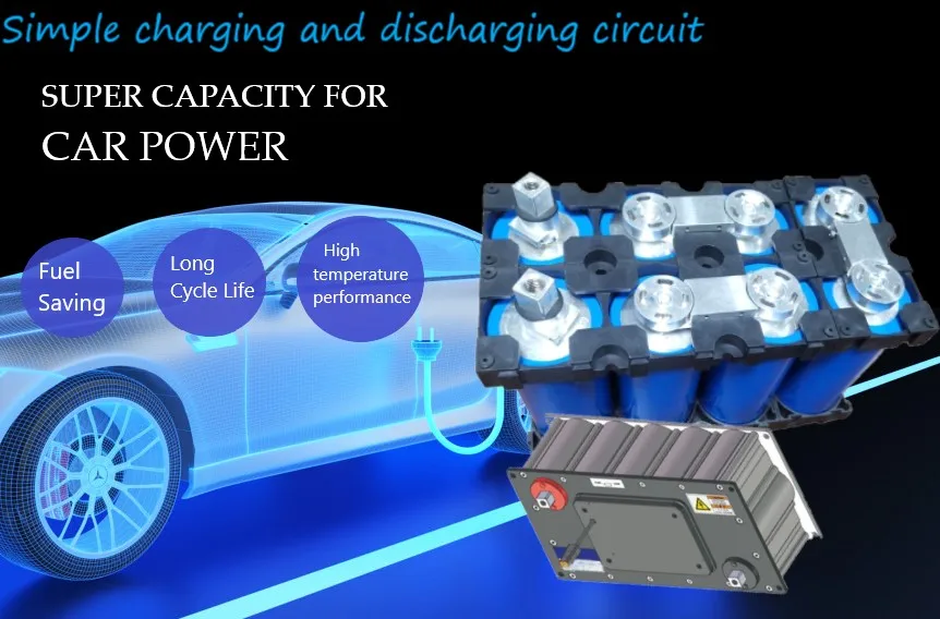 Super Capacitor Power Bank 21V375F - Fast Charge & Discharge