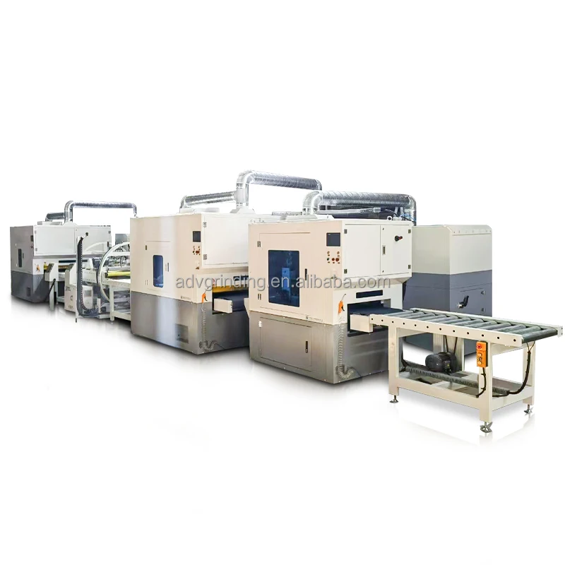 Adv 508 Automatic Double Sided Deburring Edge Rounding Chamfer Machine ...
