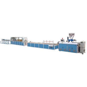 Wpc/pvc Profile Production Line Upvc Window Profile Manufacturing ...