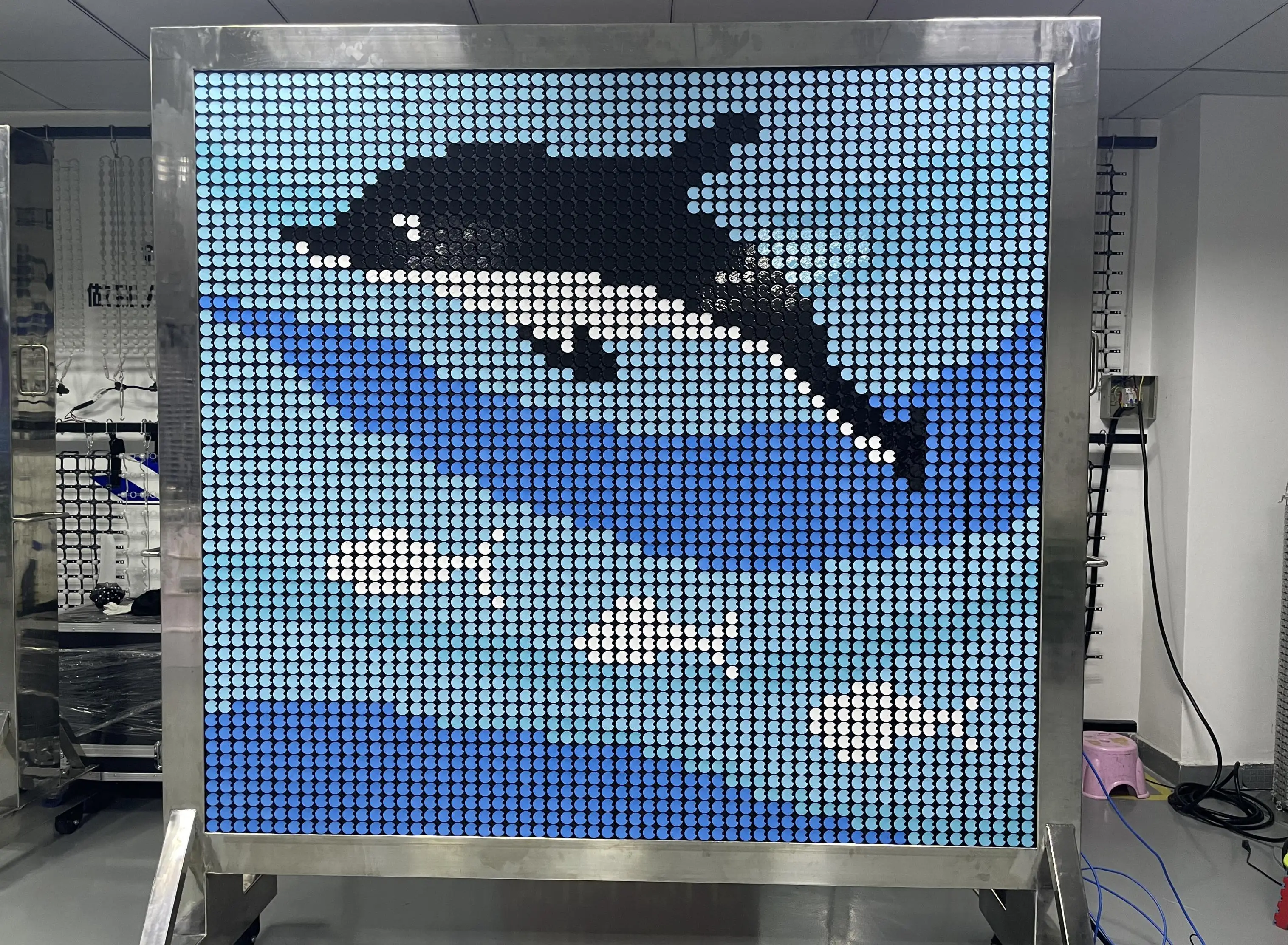 Flip Dot Display - Dual Color, Full Color, and Touchscreen