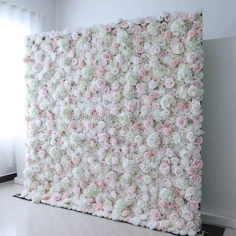 Garden Decorative Artificial Flower Wall Panel Backdrop Green Grass ...