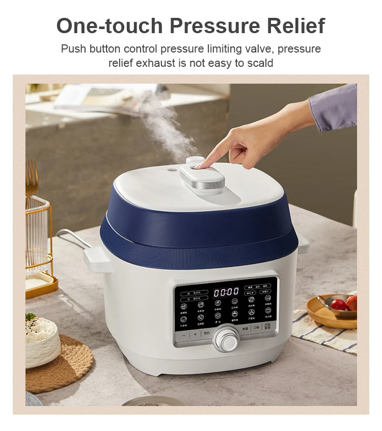 Home Appliance 5L Electrical Multi Cooker Multifunctional Hot Pot Soup ...