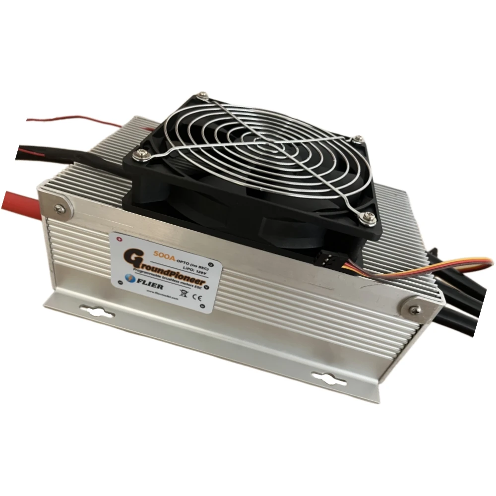 Flier 120V 500A Programmable Brushless ESC for RC Cars and Racing ...