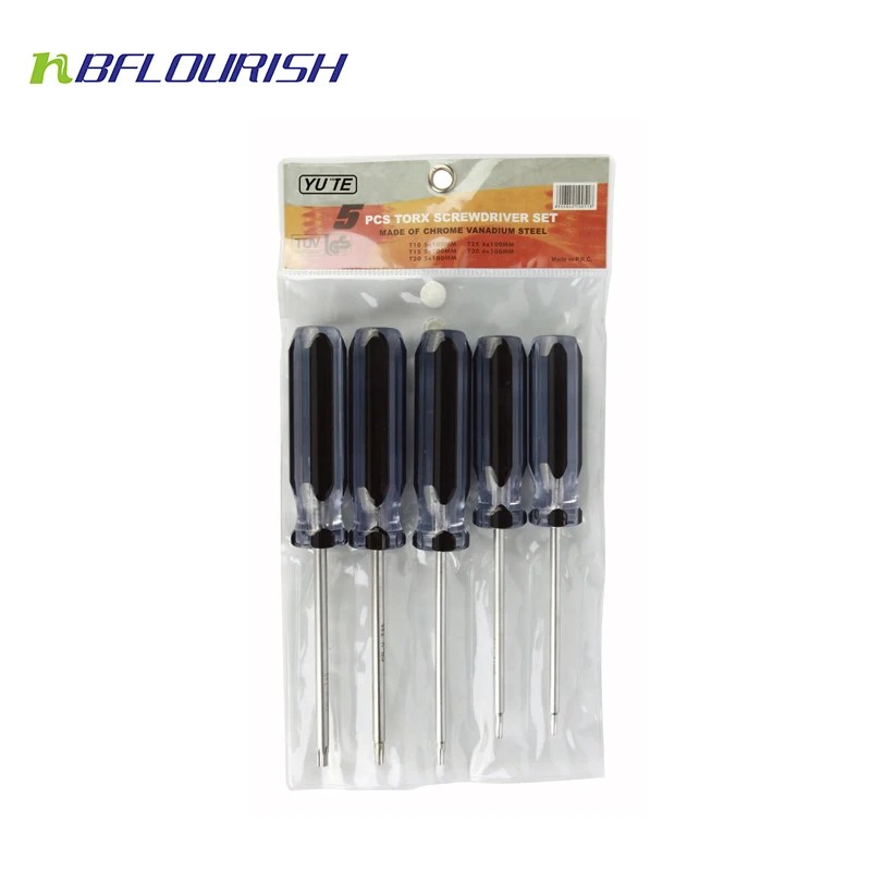 The Latest Production Black Handle Screwdriver&5pcs Torx Screwdriver ...