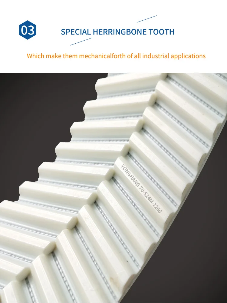 Goodyear Eagle Sync Pulleys Belts - Herringbone Timing Belt