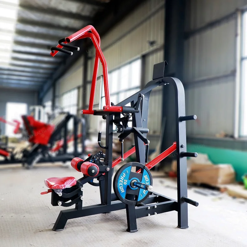 Plate Loaded Super Lat Pulldown Circular Gym Fitness Equipment For ...