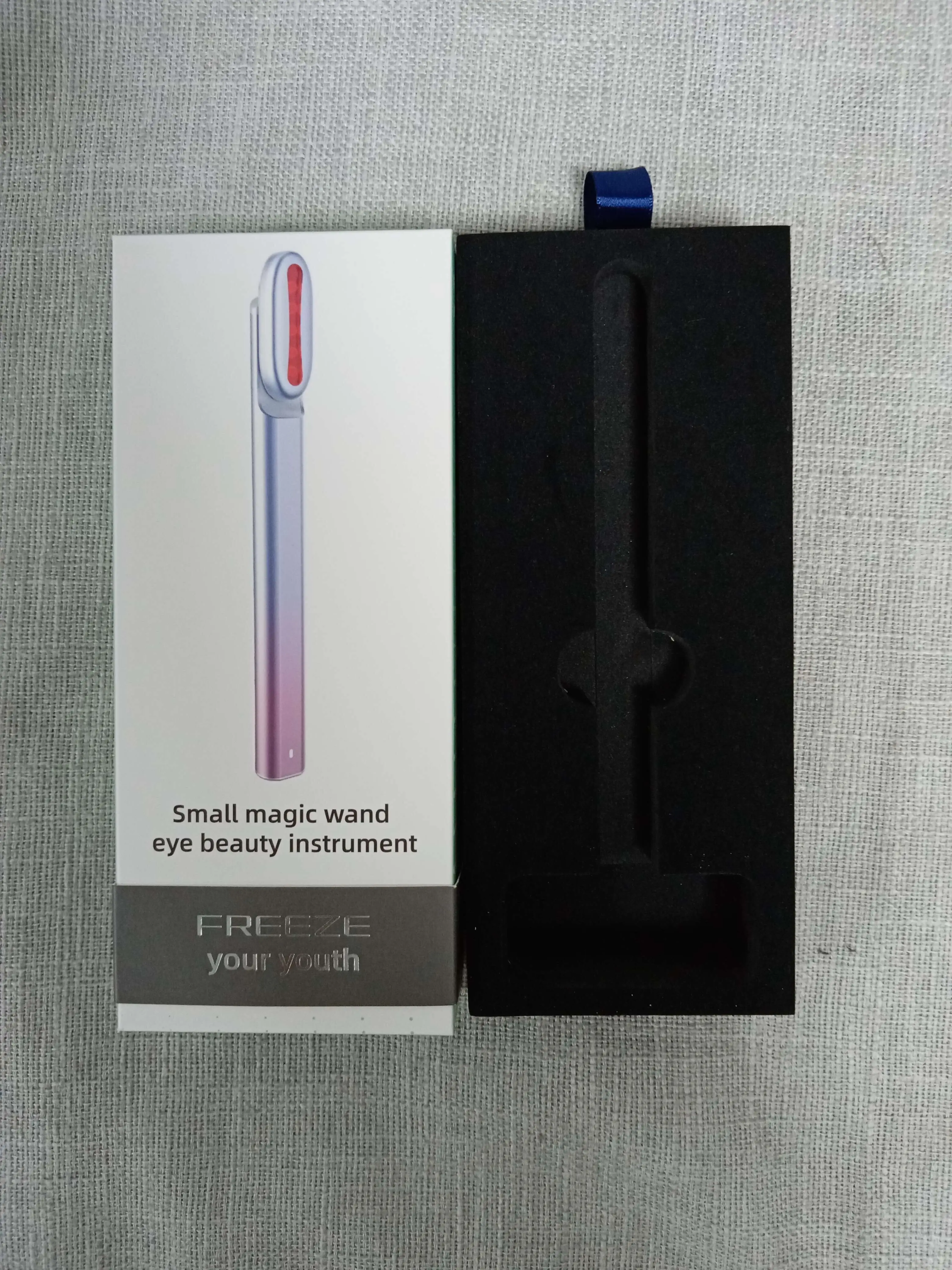 4-in-1 Skincare Wand Rechargeable Vibrating Ems Microcurrent Red Light ...