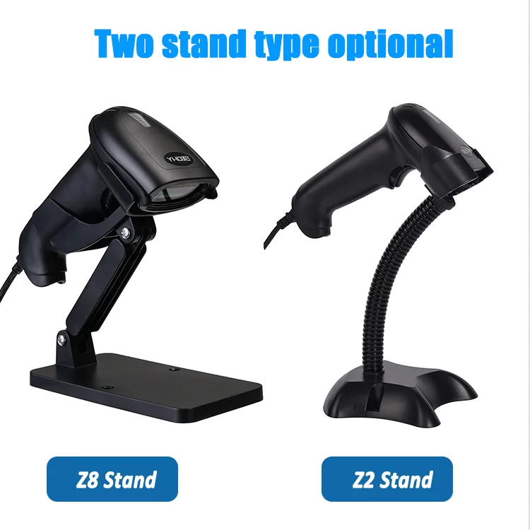 High Performance Barcode Scanning Gun Reader 1D Data Matrix PDF417 2D ...