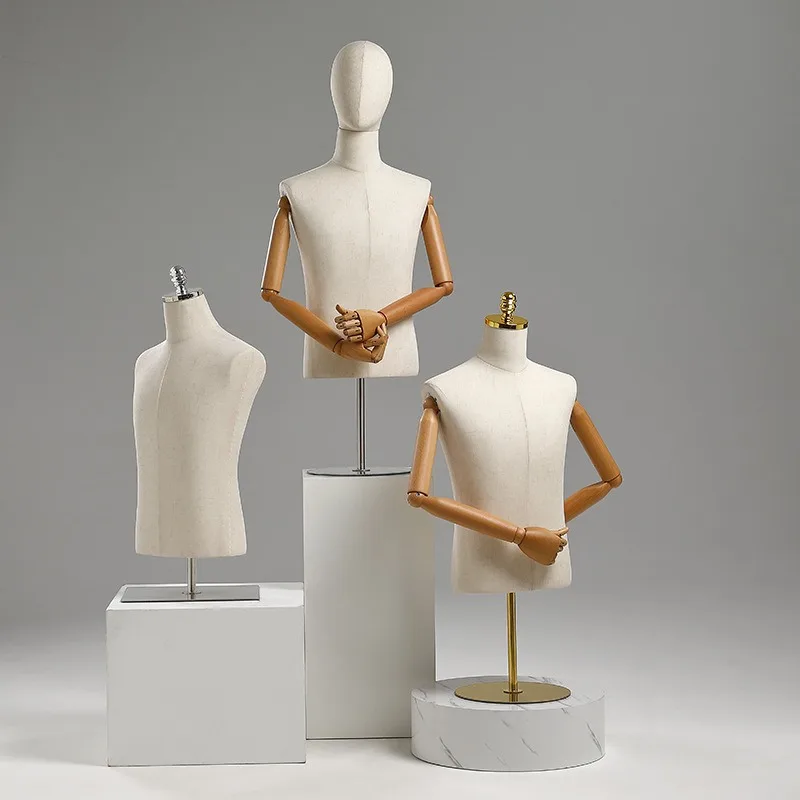 Men Fabric Covered Bust Form Mannequin| Alibaba.com