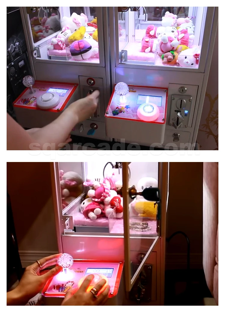 Wholesale Coin Operated Candy Arcade Game - Mini Claw Machine for Malaysia