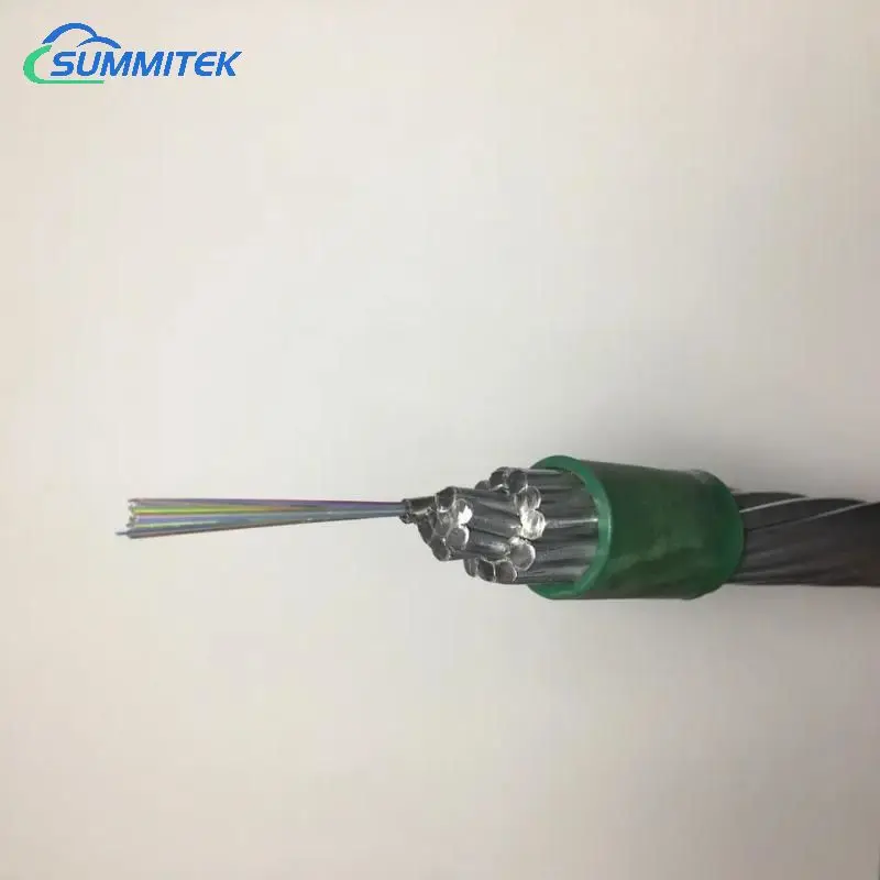 3km 5km Outdoor Central Tube Type Stainless Opgw Optical Cable Optical ...