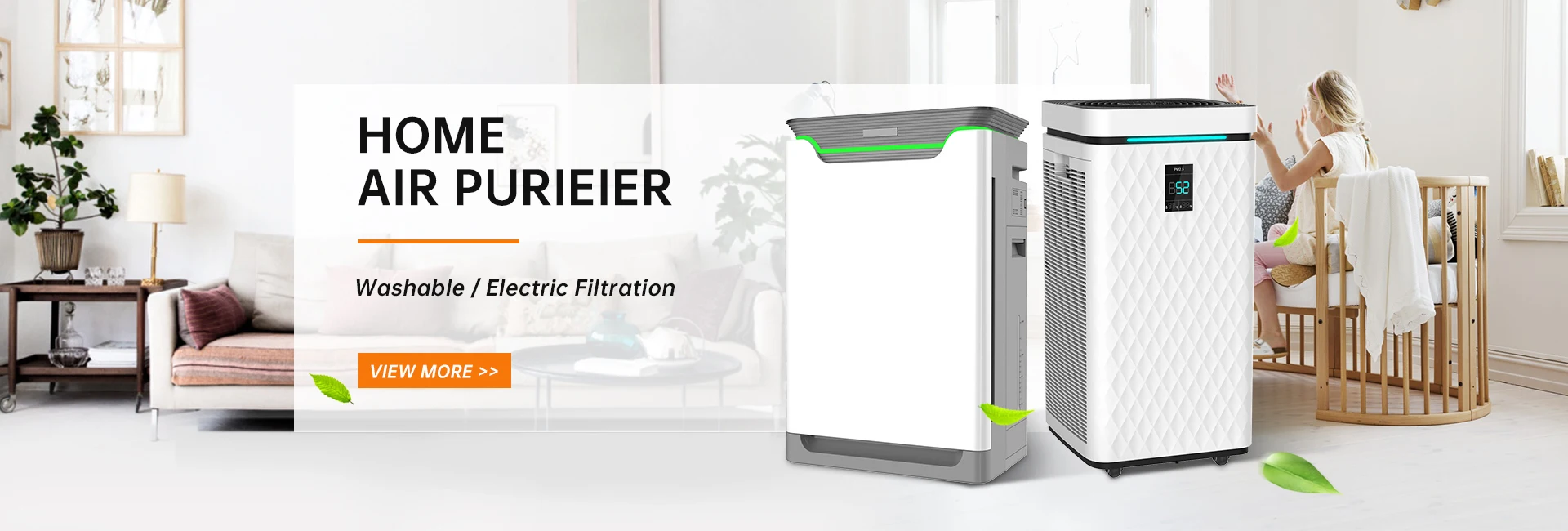 3M Smart Wifi Portable Air Purifier - Ideal for Home & Office