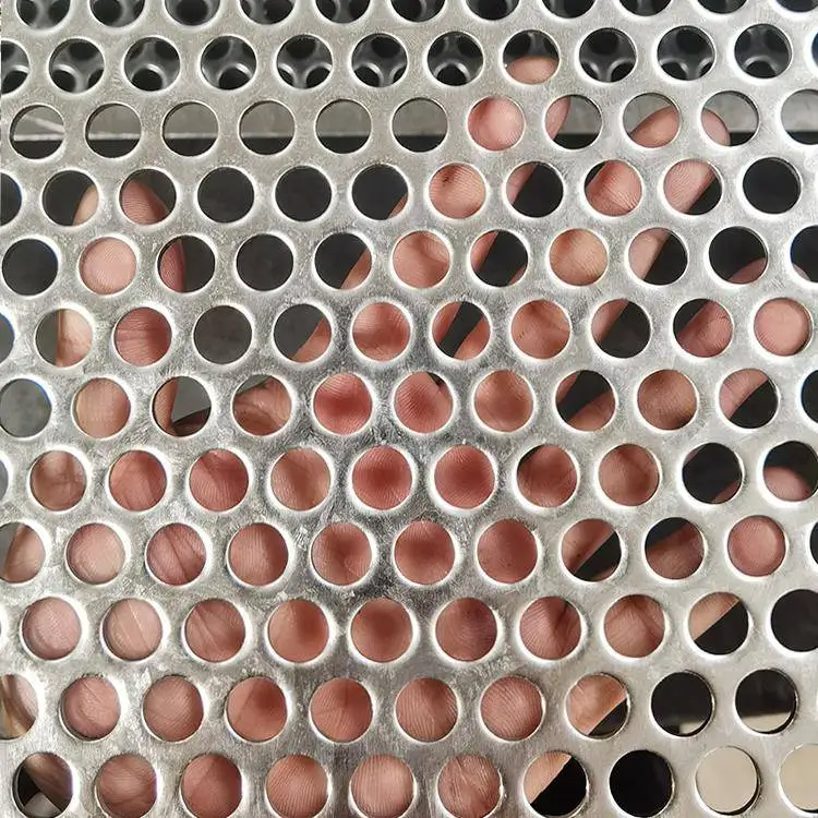 Stainless Steel Perforated Metal Plate With Wide Variety Of Hole Sizes ...