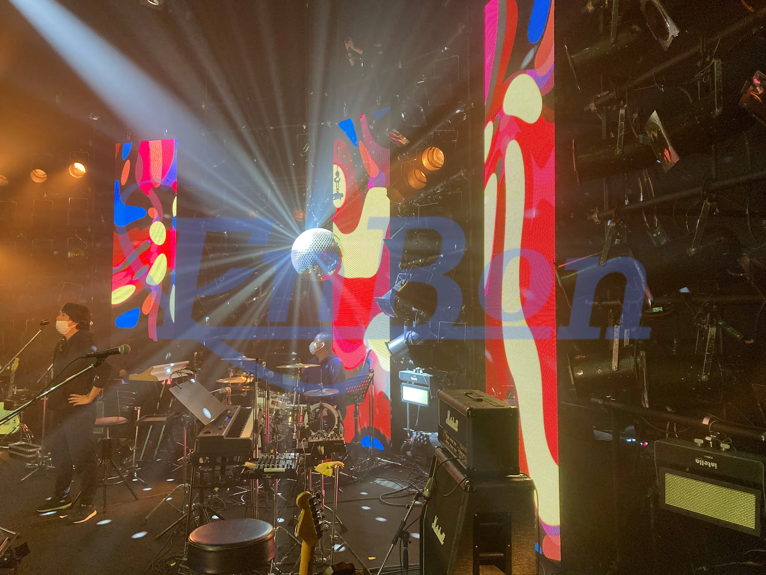 Turnkey Package Led Display 50x50 High Refresh Indoor Rental Full Color ...