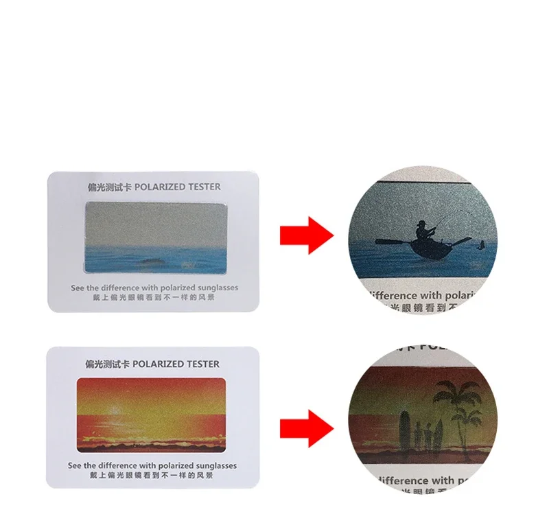 Polarized Lens Test Images - Ensure Your Sunglasses Work