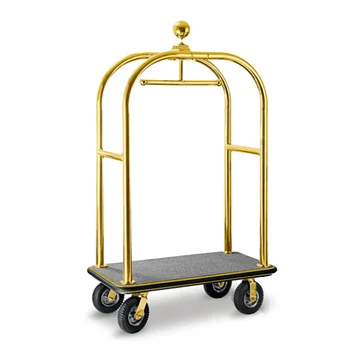 Laicozy Hotel Luxury Luggage Carts /concierge Birdcage Trolley Luggage ...