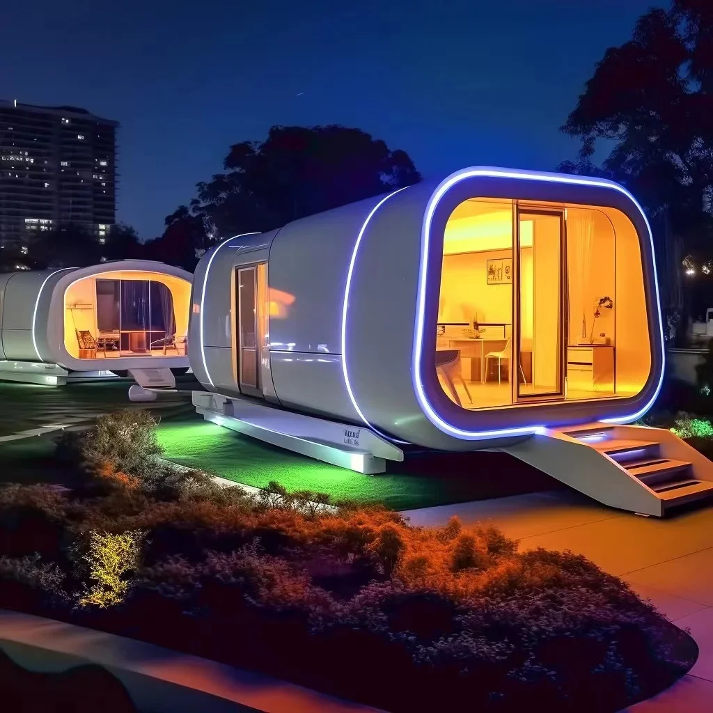 Capsule Mobile Houses Space Capsule Hotel Home Cabin House Luxury Tiny ...