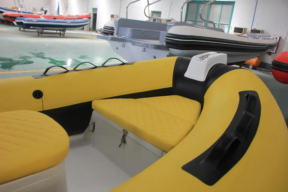 13 Feet Rib Speed Boat Semi Rigid Inflatable Boat Luxury Fishing Boat ...
