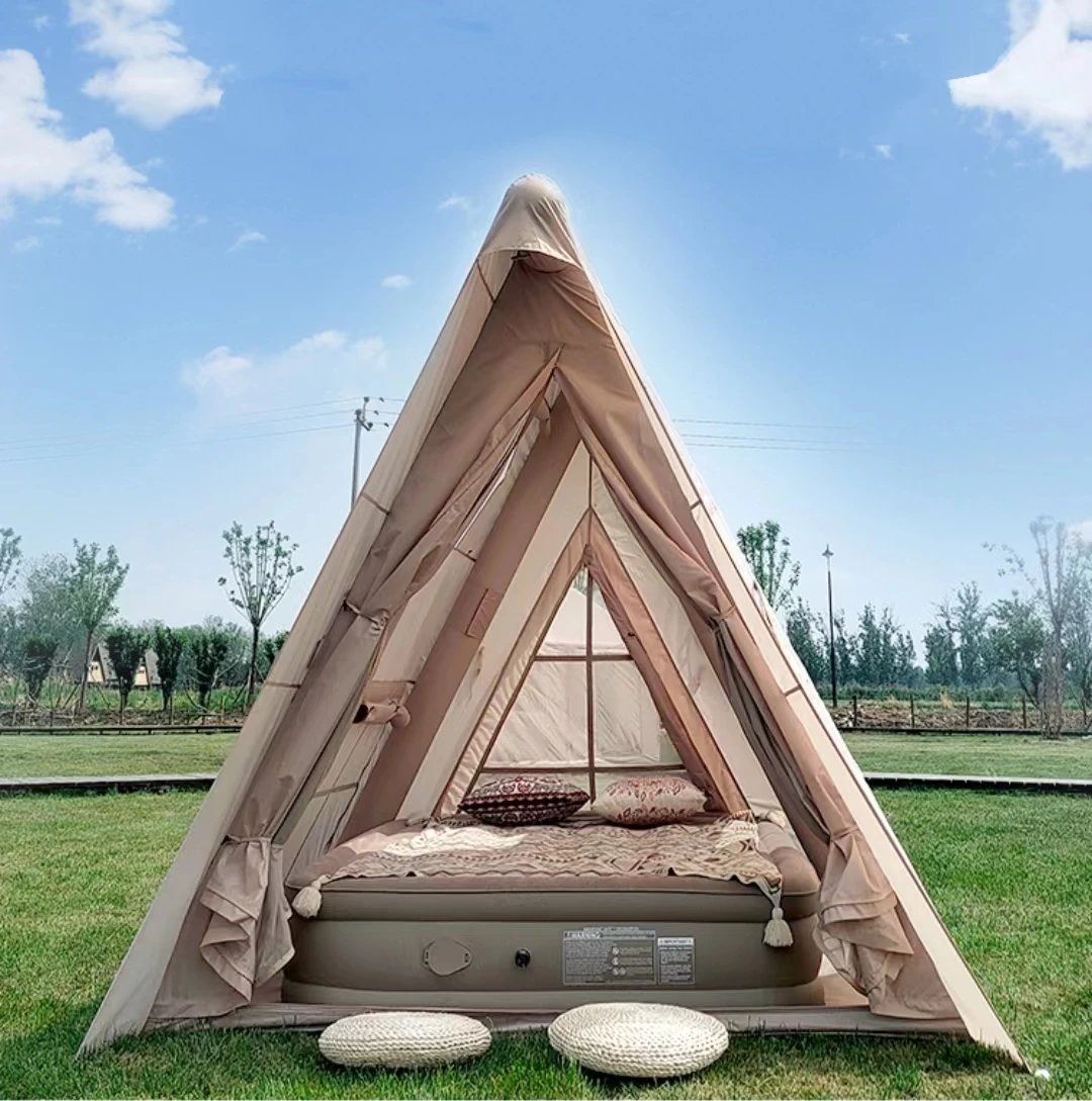 5.6 Square Automatic Triangle Inflatable Air Transparent Window Beach ...