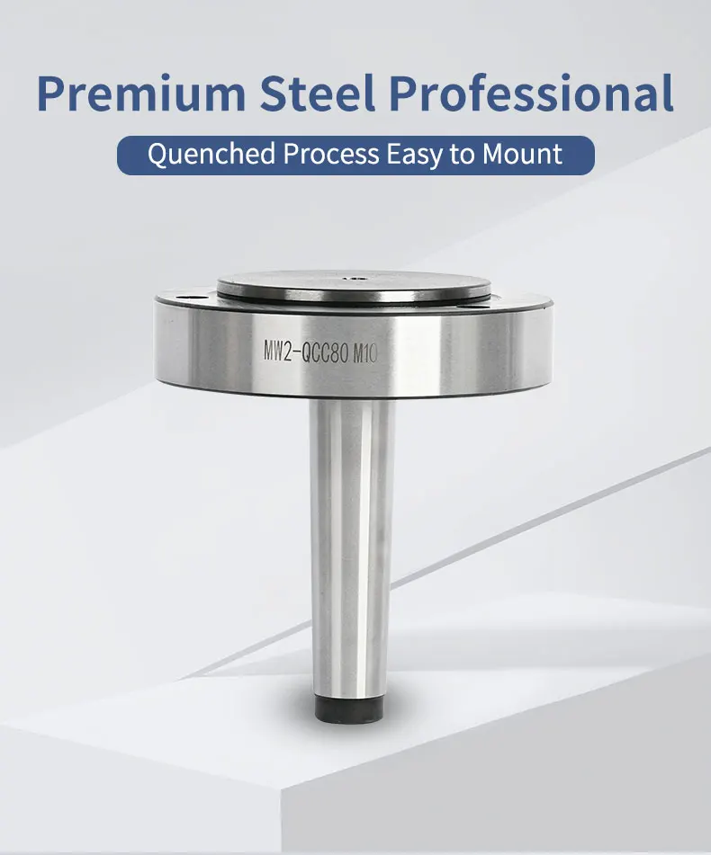 MT2 Lathe Chuck Adapter Morse Taper Flange 80mm Fix Type Lathe Chuck ...