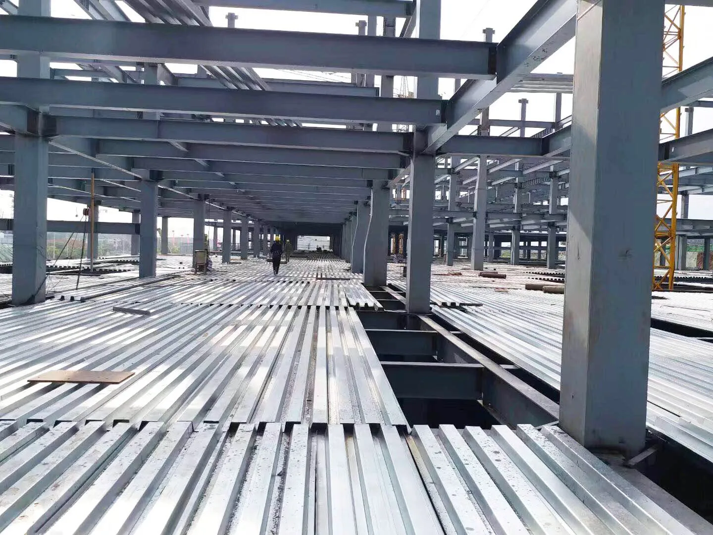 Floor Deck Plate - Corrugated Steel for Building Structures