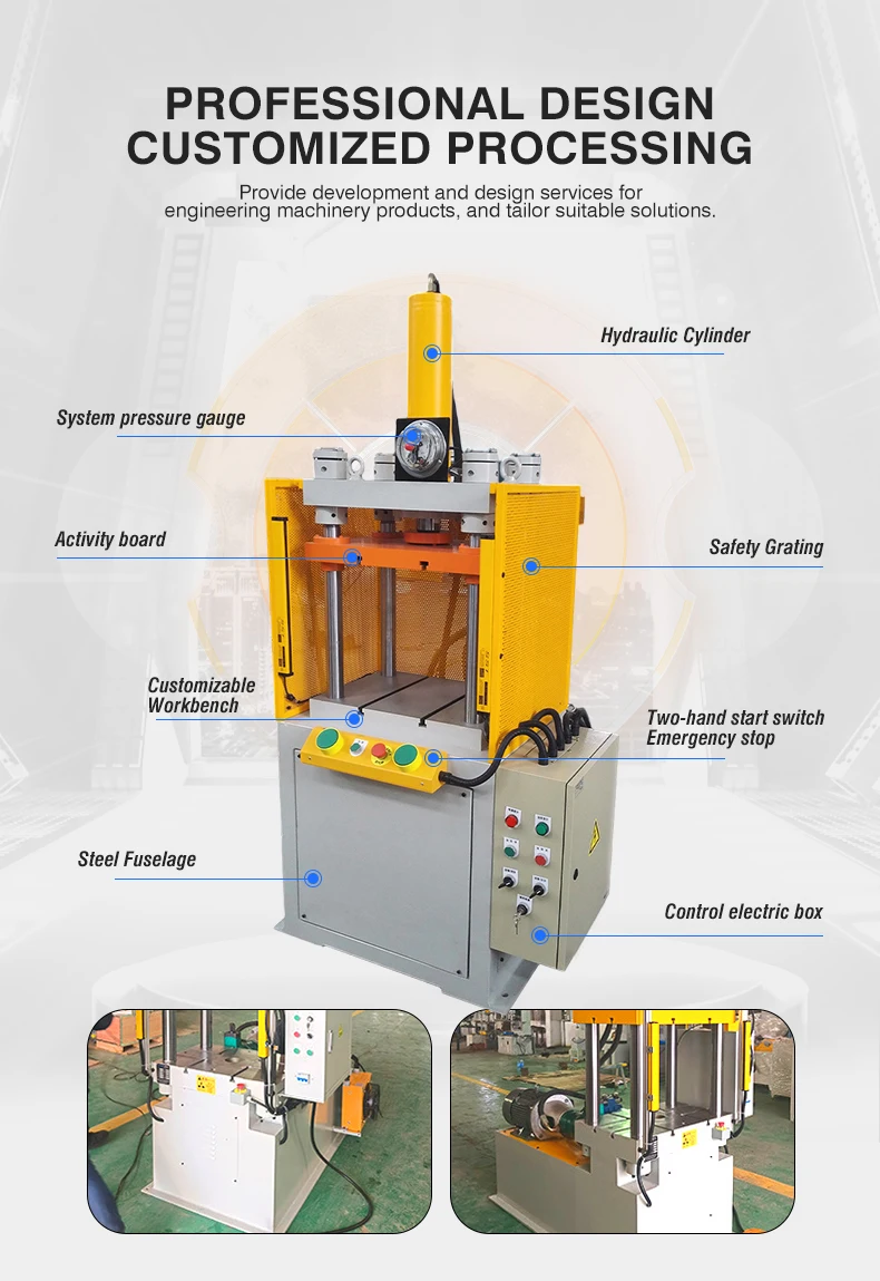 120 Ton Hydraulic Forklift Solid Tire Press Machine - Buy Horizontal ...