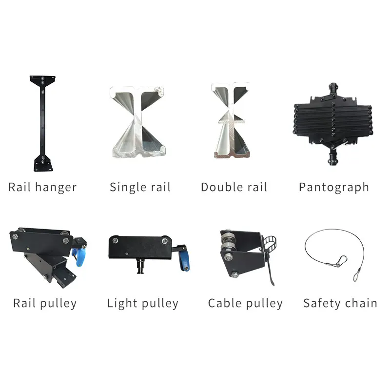 Studio Light Ceiling Rail System - Professional & Durable