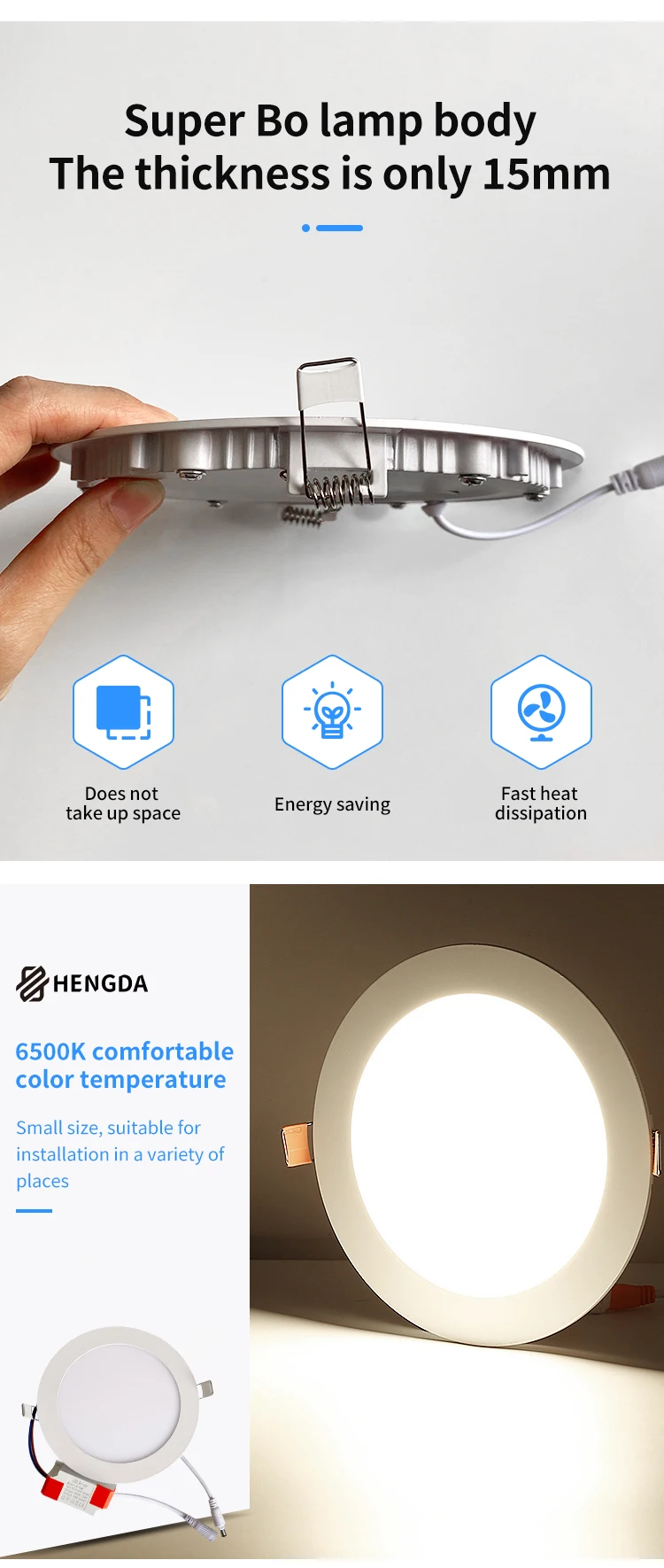 Aluminum Plastic Backlit Panel Led Light Slim Panel Light Ceiling Easy ...