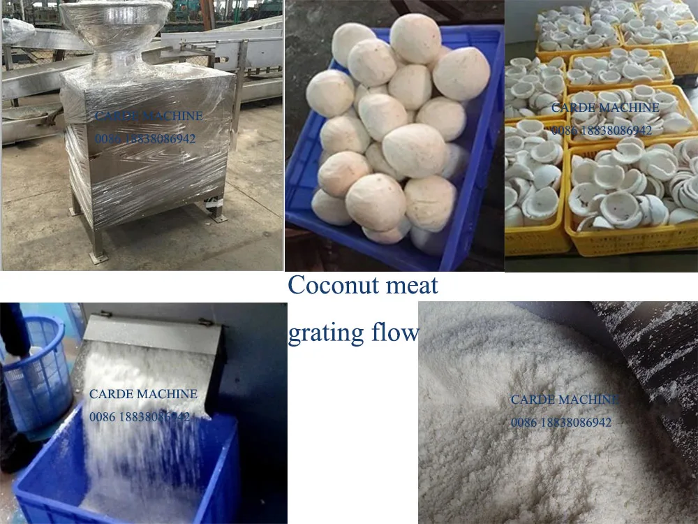 Industrial Coconut Breaking Machine - Efficient Grating