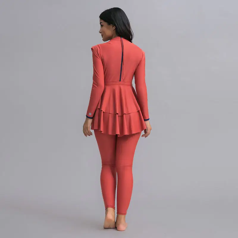 Custom Swim Dress Best Modest Burkini Muslim Swimsuit Swimwear Women ...