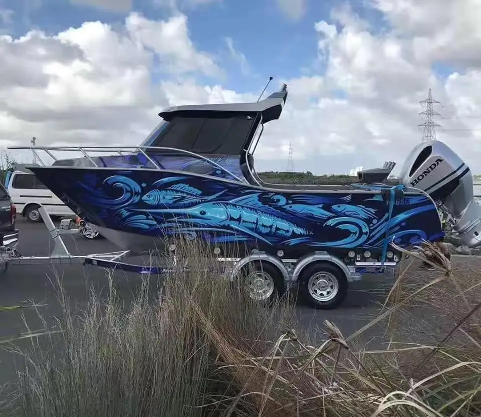 6.5M Aluminum Cuddy Cabin Boat - Perfect for Fishing & Fun