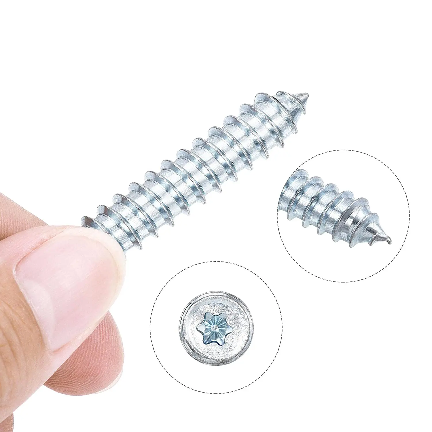 Factory M6 M8 M10 Double Thread Screws Hanger Bolts Screws Double Head ...