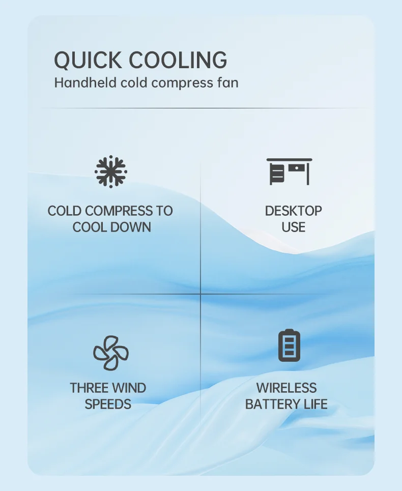 K9 Iced Handheld Fan Semiconductor Cooling Usb Charging Mini Fan - Buy ...