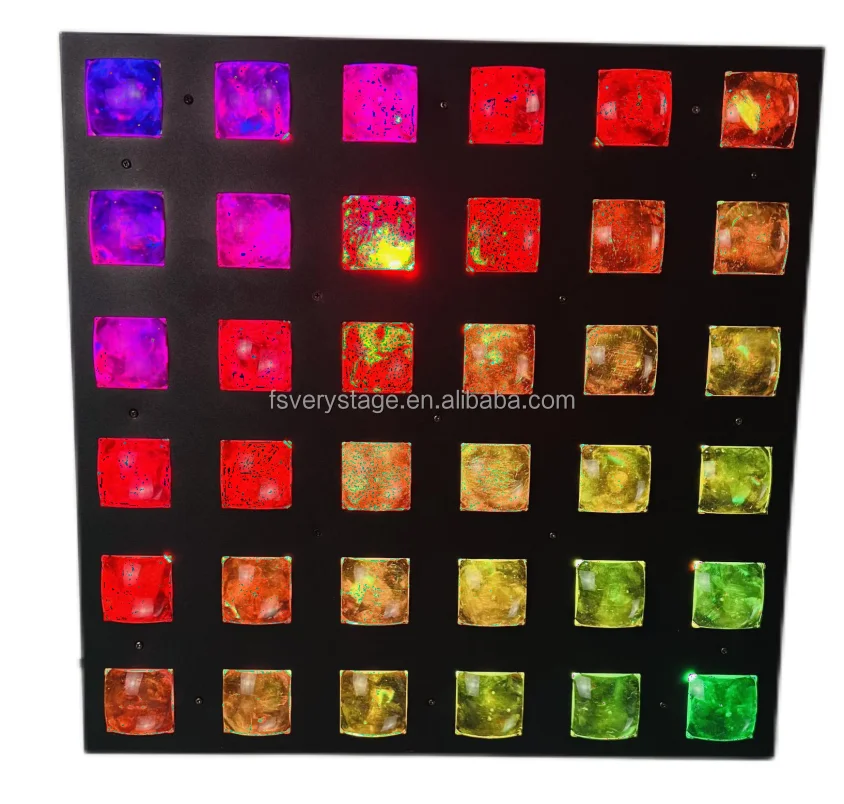 36 Led Matrix Light 36x12w Rgbw 6x6 Golden Led Matrix Light Beam Bar ...