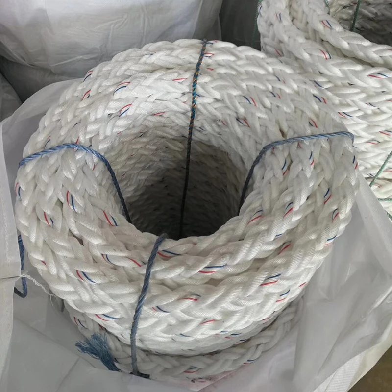 8 Strand Nylon Marine Mooring Tail Hawser - Durable & Floatable