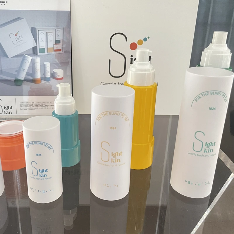 Luxury Unique Glass Skincare Containers Jars Set Refillable