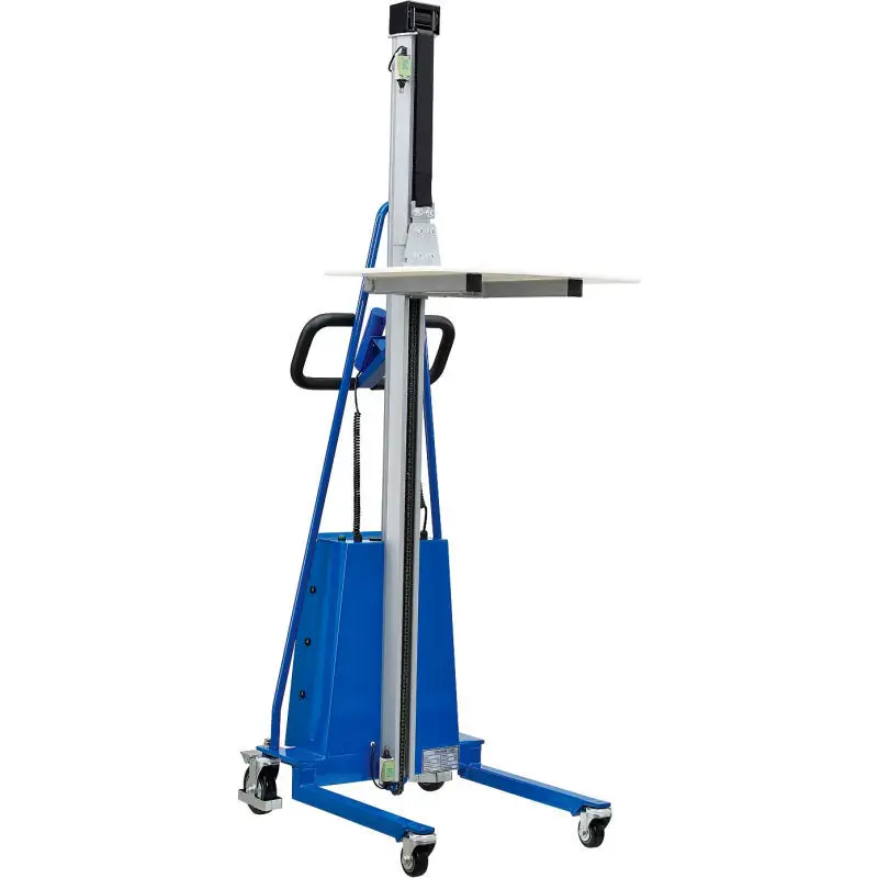 Single Column Lightweight Electric Stacker Truck Handling Station ...
