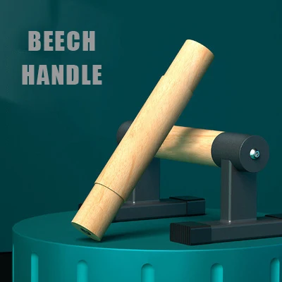 Push-up Stand Wood Pushup Bars Wooden Parallettes Push up Handle Stands ...