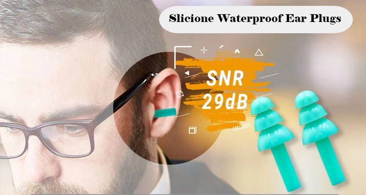 Best Price Custom Design Silicone Swim Ear Plugs From Manufacturer ...