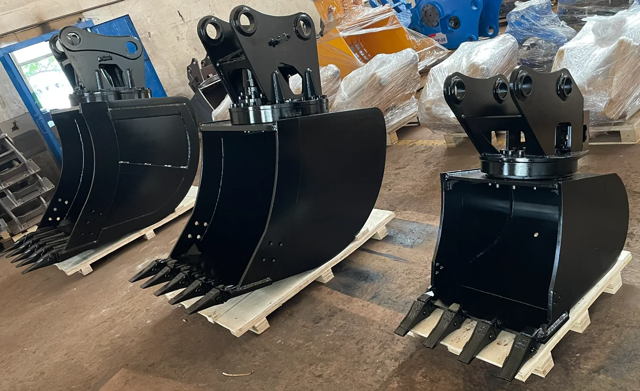 High-quality Excavator Attachment Tilt Bucket Tilt Ditching Bucket ...