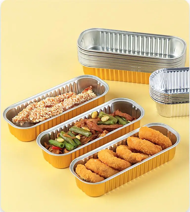 Square aluminum takeaway container, aluminum foil container| Alibaba.com