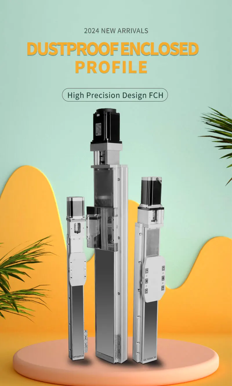 Vertical Load Capacity 80kg Linear Motion 0.01mm Position Accuracy Rail ...