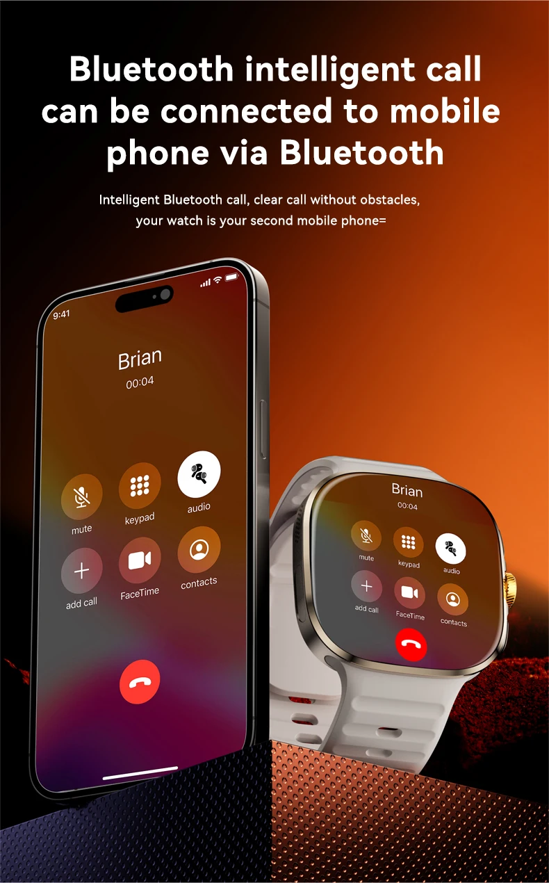 M99 Smartwatch: 4G Dual System, 2.4" AMOLED Screen, IP68 Waterproof ...