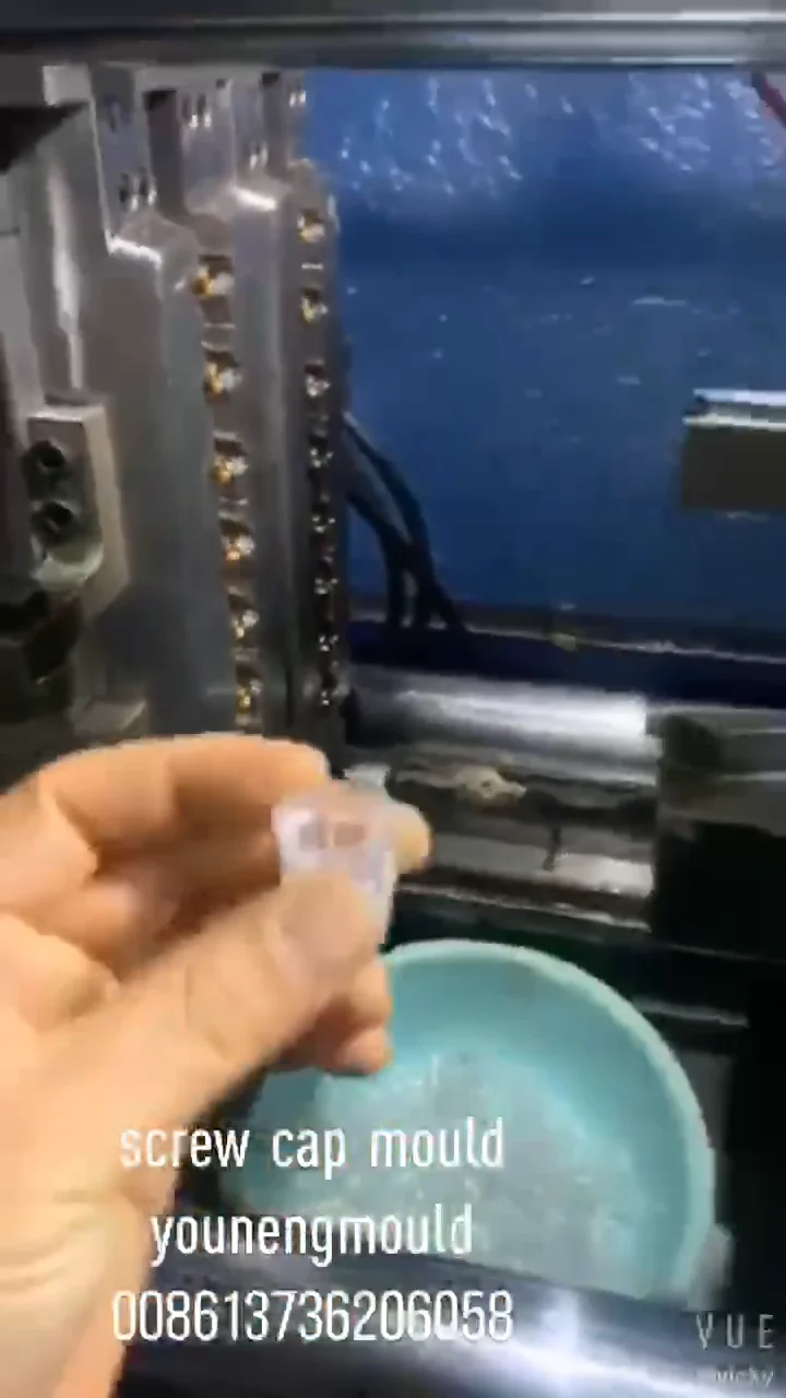 Custom Multi Cavities Plastic Cap Injection Mould Moulding Mineral Water Bottle Cap Mold - Buy ...