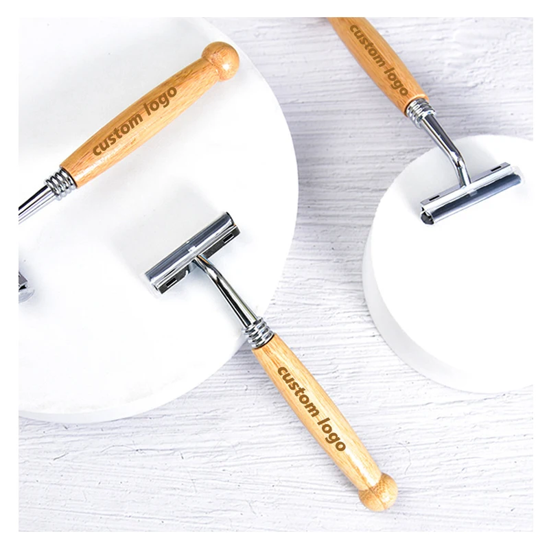Wholesale Bamboo Razor - Eco-Friendly Double Edge Shaver