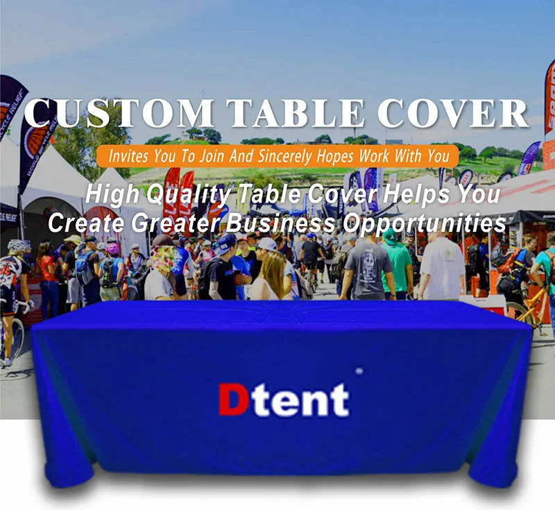 6ft Dye Sublimation Stretch Table Cover Fitted Photobooth Tablecloth ...